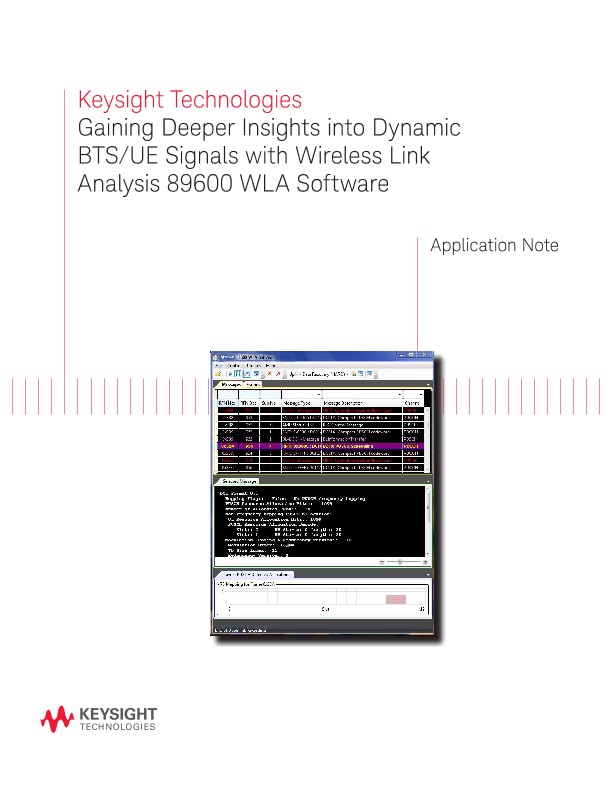 Dynamic BTS / UE Designs with 89600 Software PDF Asset Page | Keysight